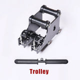 SYL Fitness Power Rack Trolley Cable Pulley System