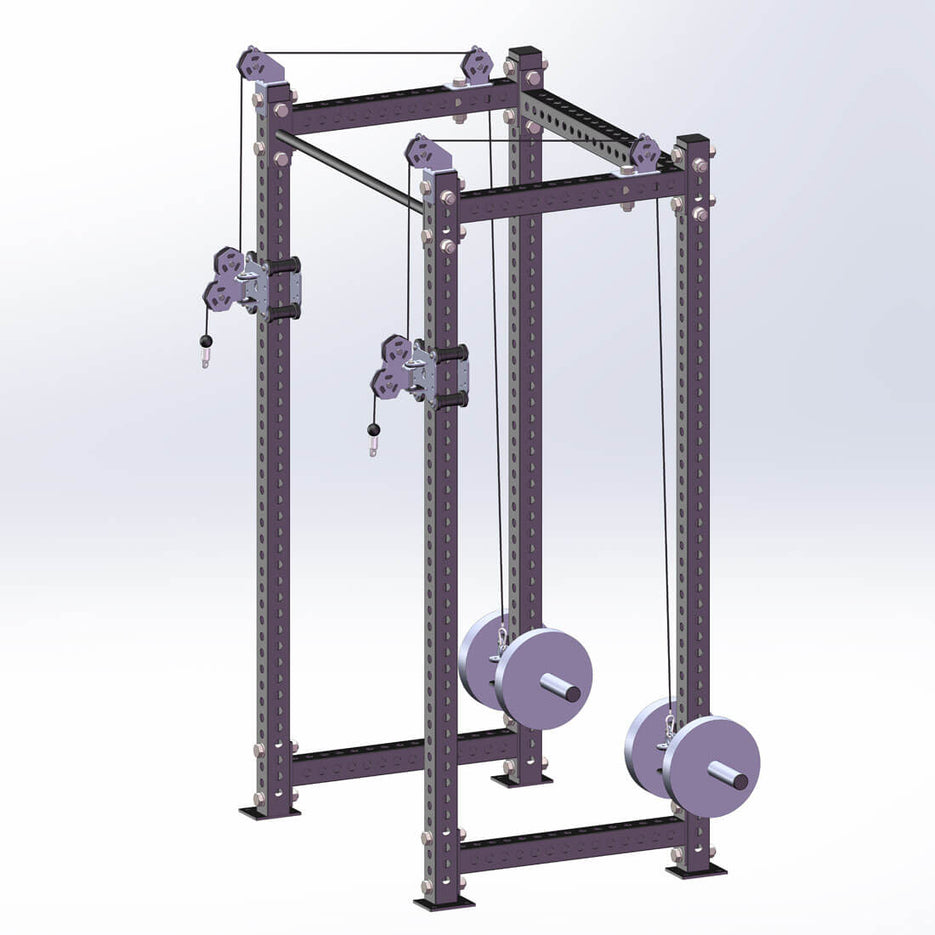 TS 2.0 Versatile Power Rack Trolley System – SYL Fitness